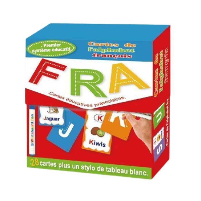 French Alphabet Learning Cards – Toys4u