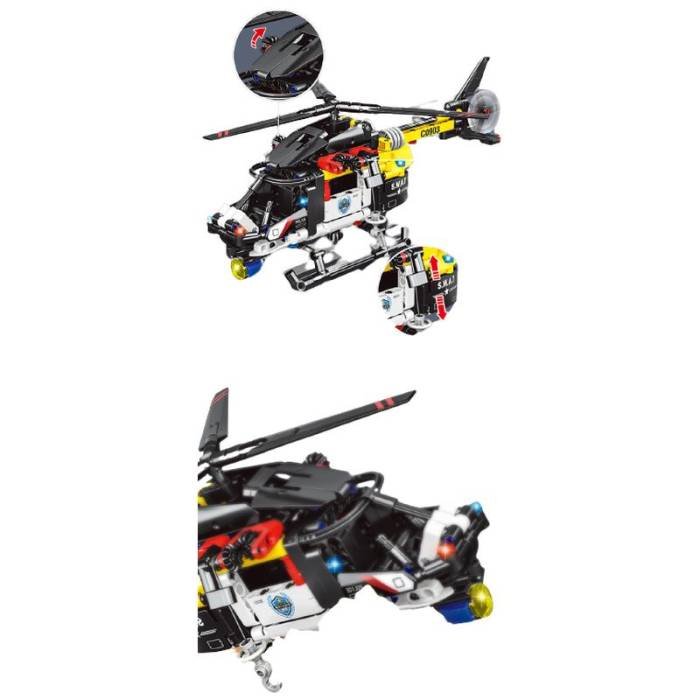 Helicopter Blocks Building – Toys4u