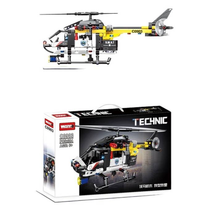 Helicopter Blocks Building – Toys4u